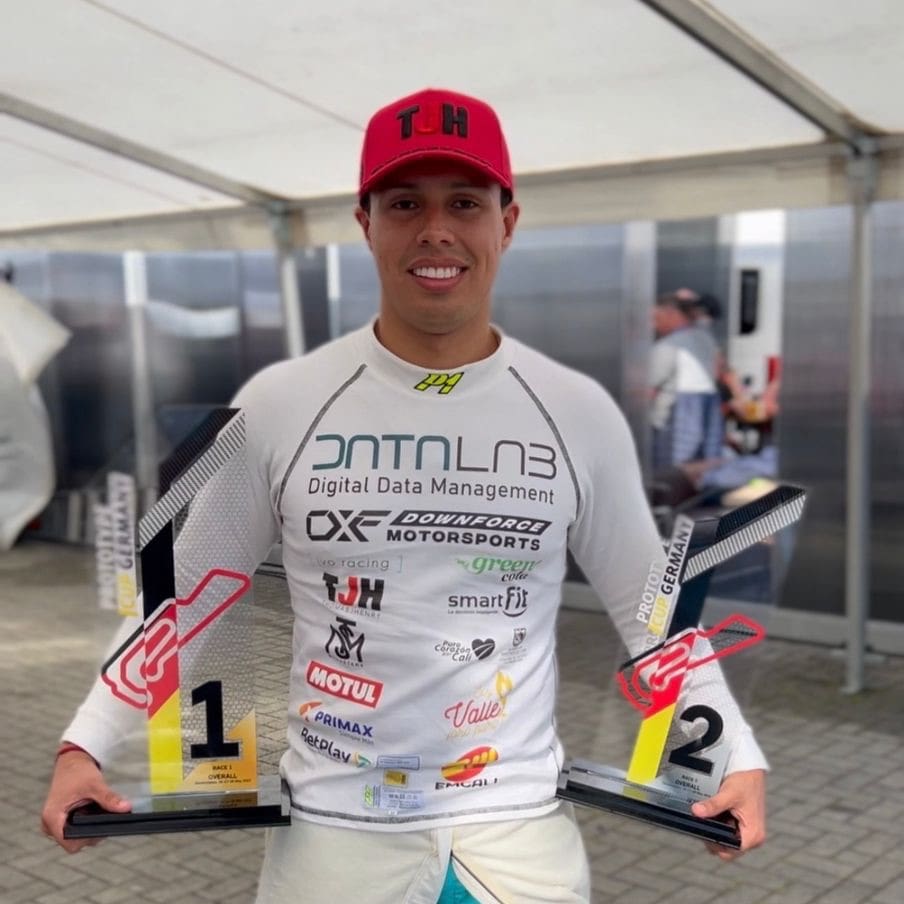 Oscar Tunjo, líder del Campeonato Prototype Cup en Alemania - REVISTA ...