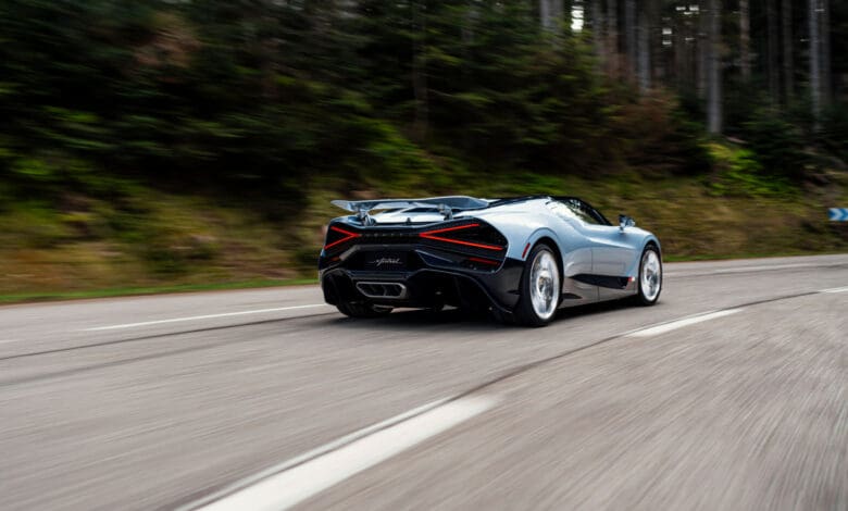 El Bugatti W16 Mistral entra en la fase final de pruebas - REVISTA AUTOSMAS