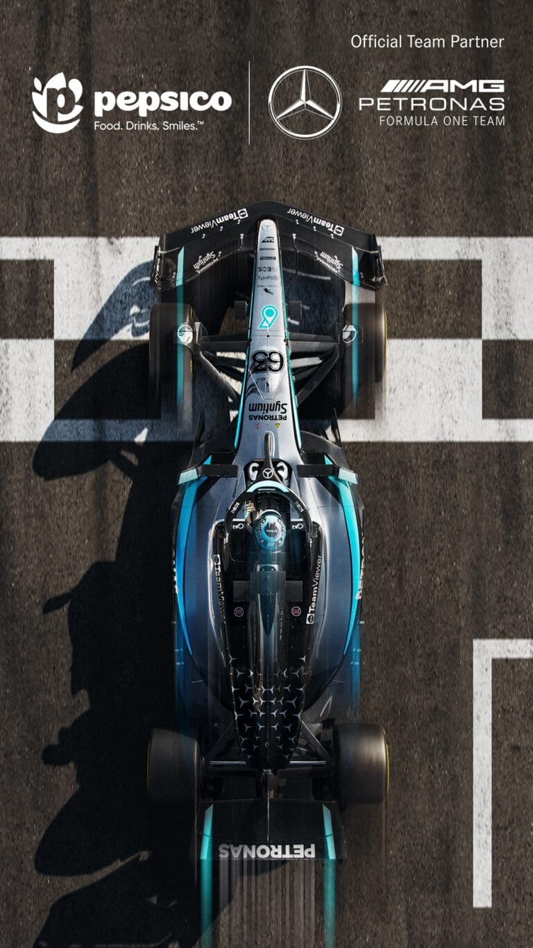 PepsiCo anuncia una alianza global histórica con el equipo Mercedes-AMG ...