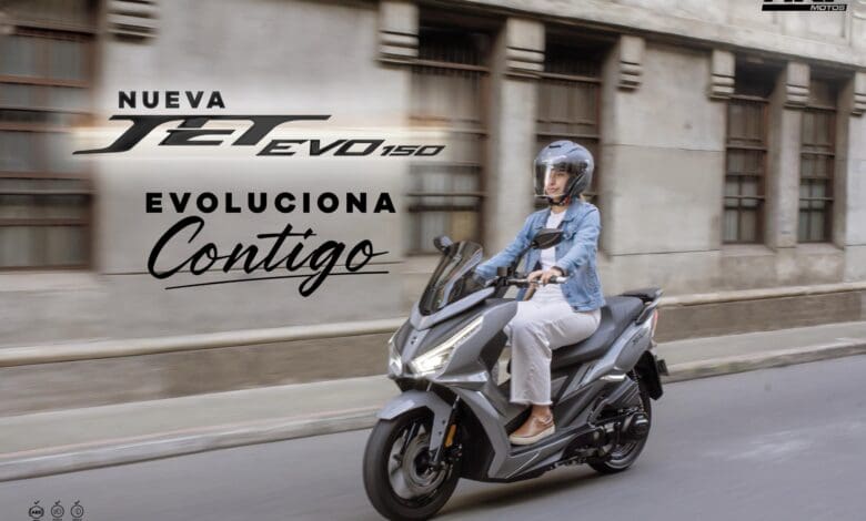 AKT presenta la nueva motocicleta automática JET EVO 150 - REVISTA AUTOSMAS